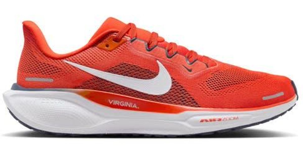 Nike Virginia Cavaliers Zoom Pegasus 41 Running Shoes in Red | Lyst