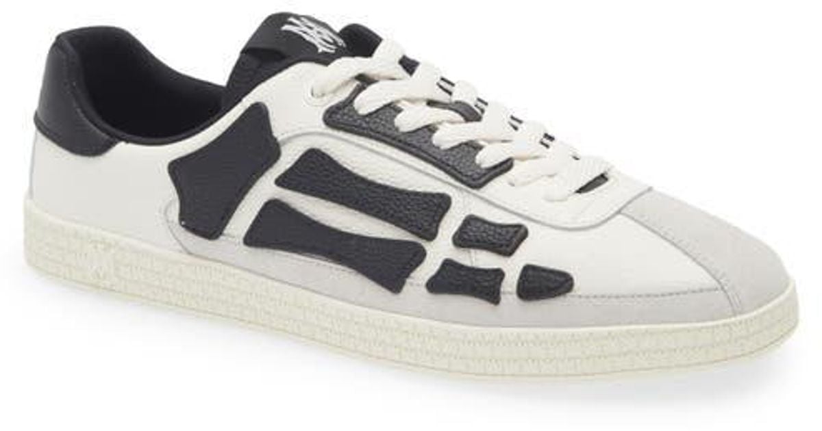 Amiri Pacific Bones Low Top Sneaker in White for Men | Lyst