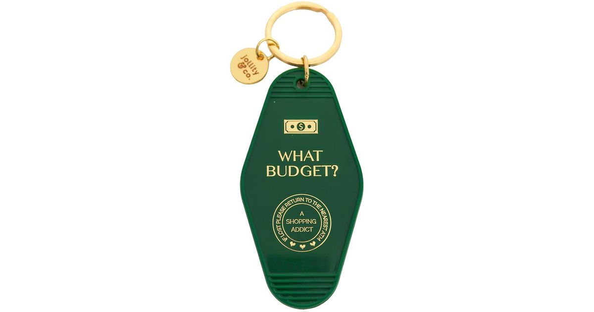 Jollity & Co Vintage Motel Keychains, 11 Style Options in Green | Lyst