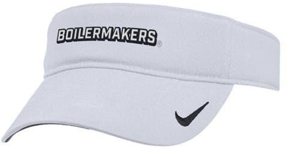 Nike Purdue Boilermakers 2025 On-Field Ace Performance Adjustable Visor ...