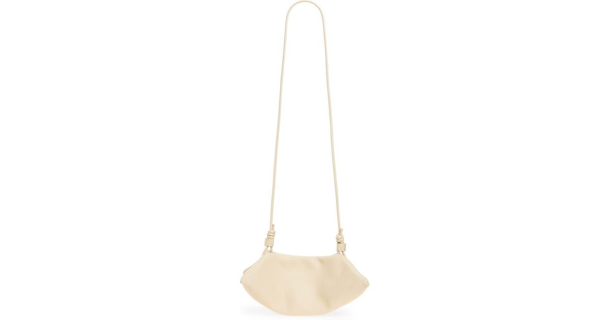 Altuzarra Mini Origami Leather Crossbody Bag in Natural | Lyst