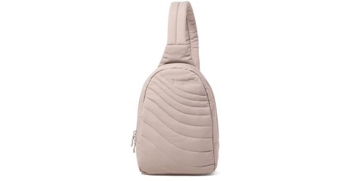 Baggallini Set Wave Sling Bag in Natural | Lyst