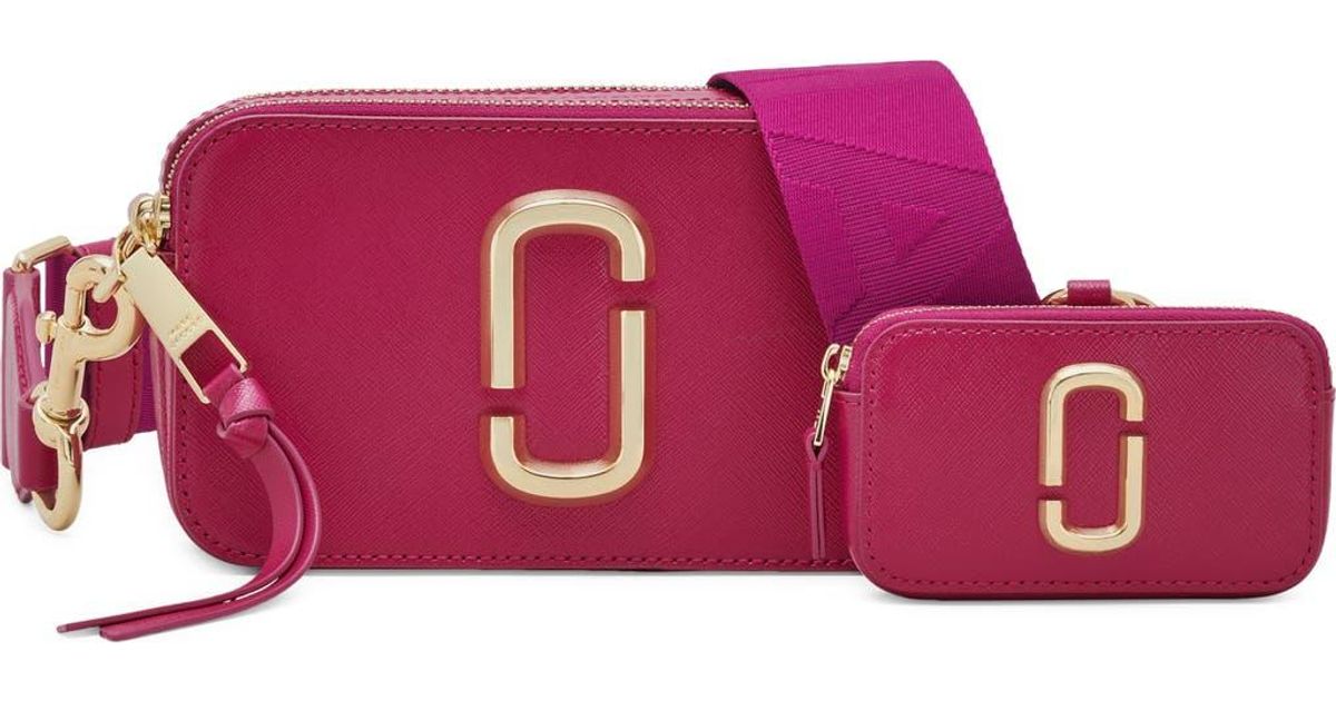 Marc Jacobs The Utility Snapshot Bag in Red | Lyst