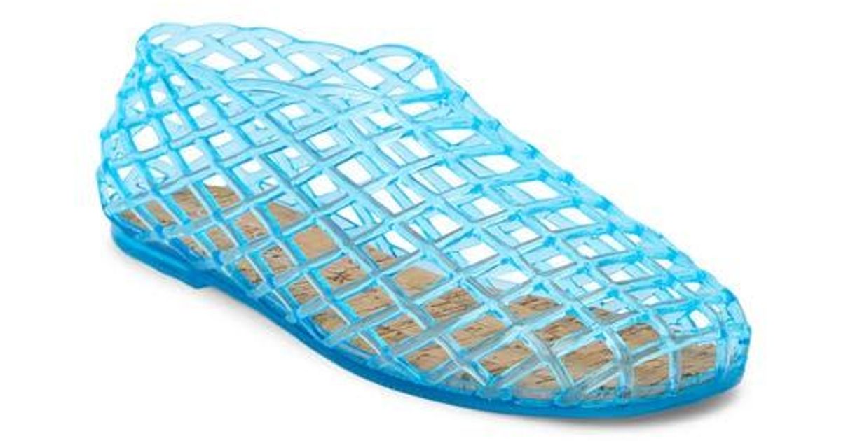 Matisse Marlow Jelly Ballet Flat in Blue | Lyst