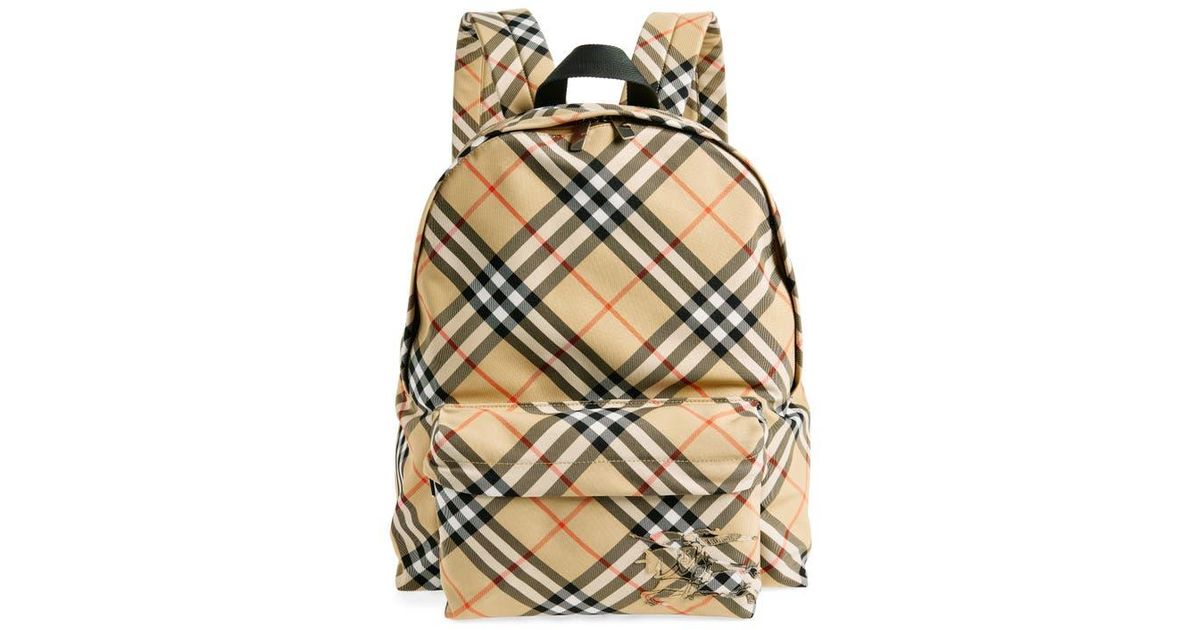 Burberry Aml Essential Backpack for Men | Lyst