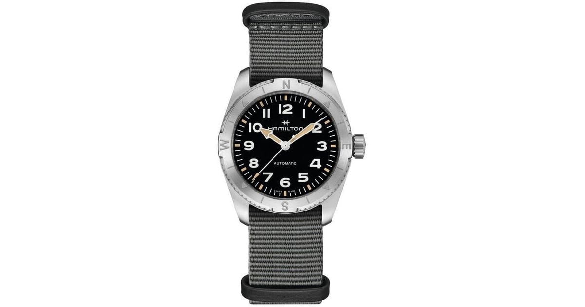 Hamilton Khaki Field Expedition Automatic Nato Strap Watch, 37Mm in ...
