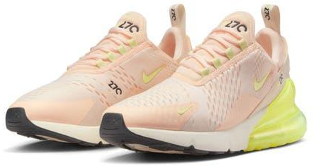Nike Air Max 270 Sneaker in Natural | Lyst