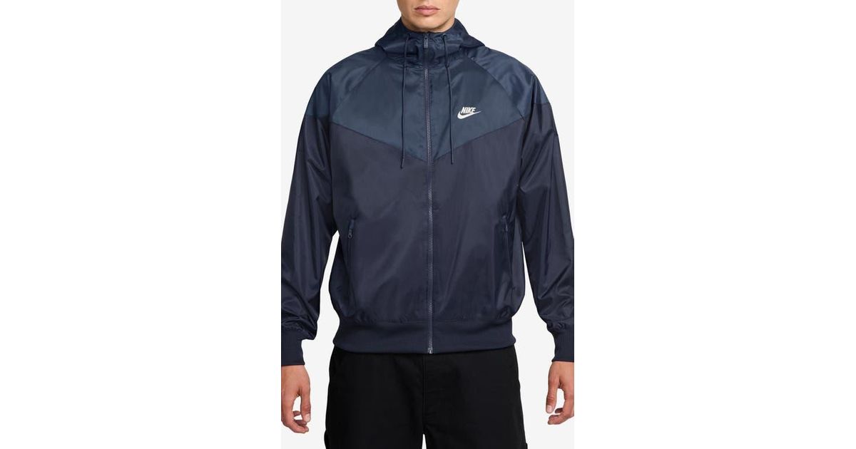 Nike Sportswear Windrunner Jacket in Blue for Men | Lyst