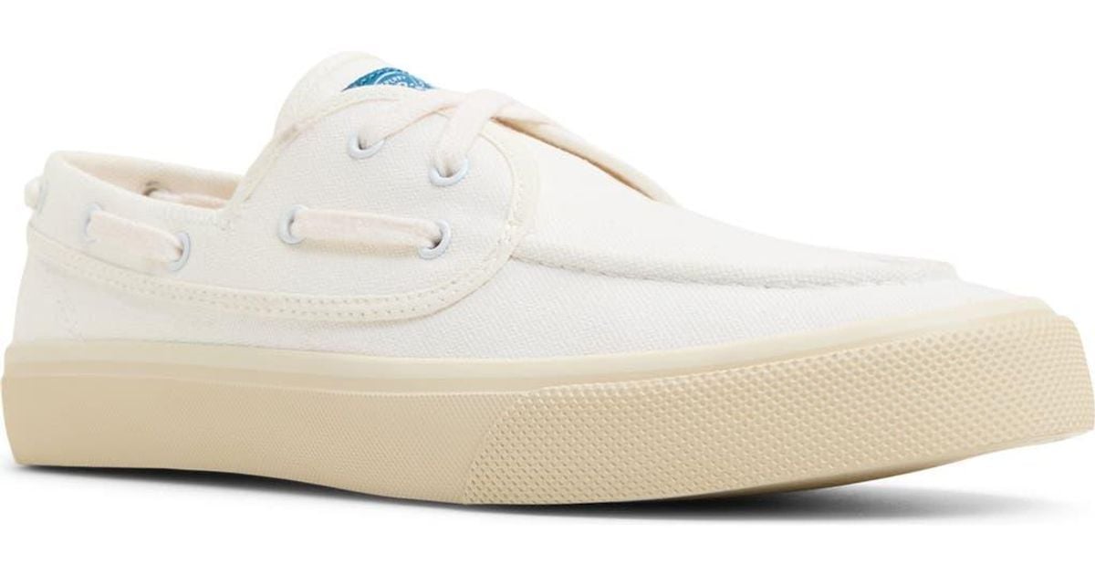 Sperry Top-Sider Classic Seamate Boat Shoe in White for Men | Lyst
