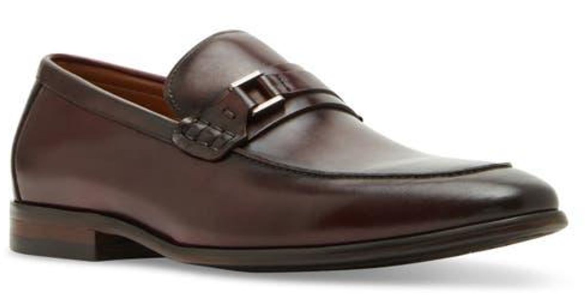 Steve Madden Adair Bit Loafer in Brown for Men | Lyst
