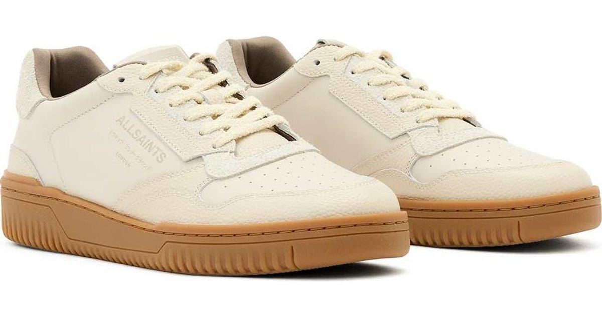 AllSaints Regan Low Top Sneaker in White for Men | Lyst