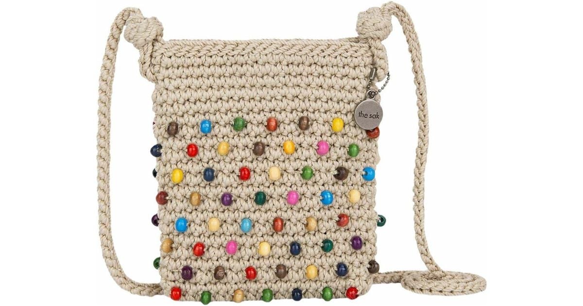 The Sak Demi Micro Bag in White | Lyst