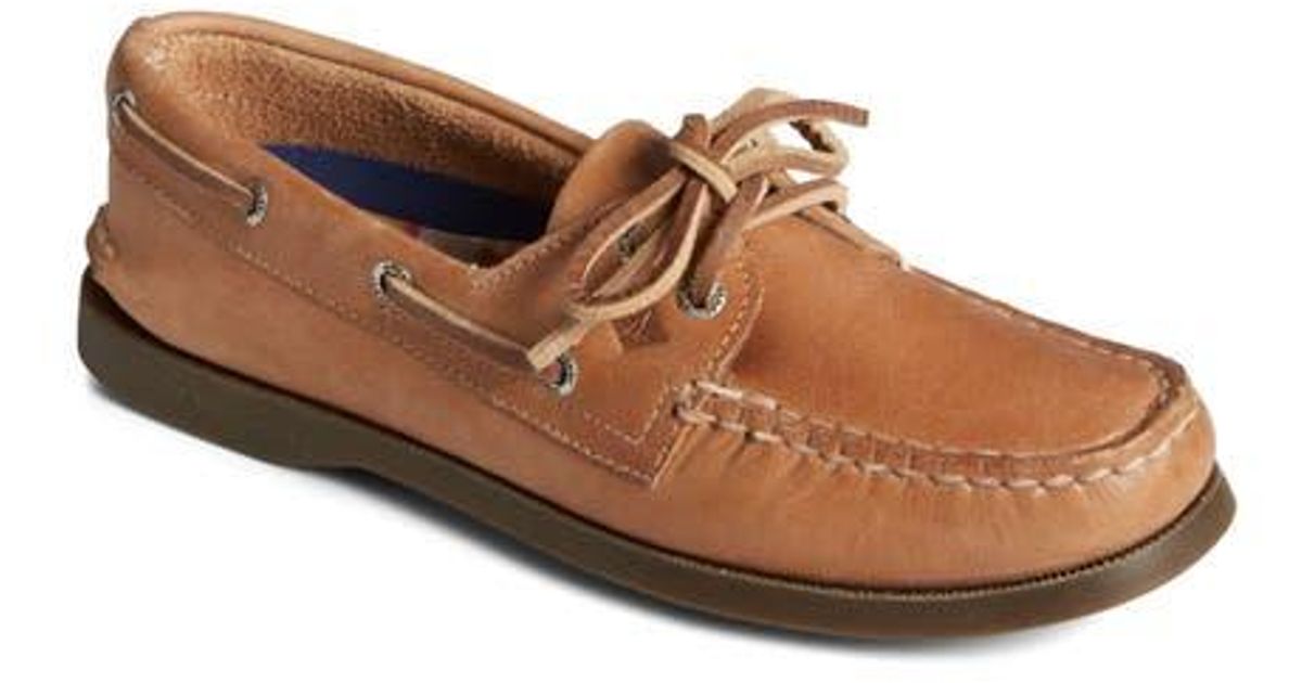 Sperry Top-Sider 'Authentic Original' Boat Shoe in Brown | Lyst
