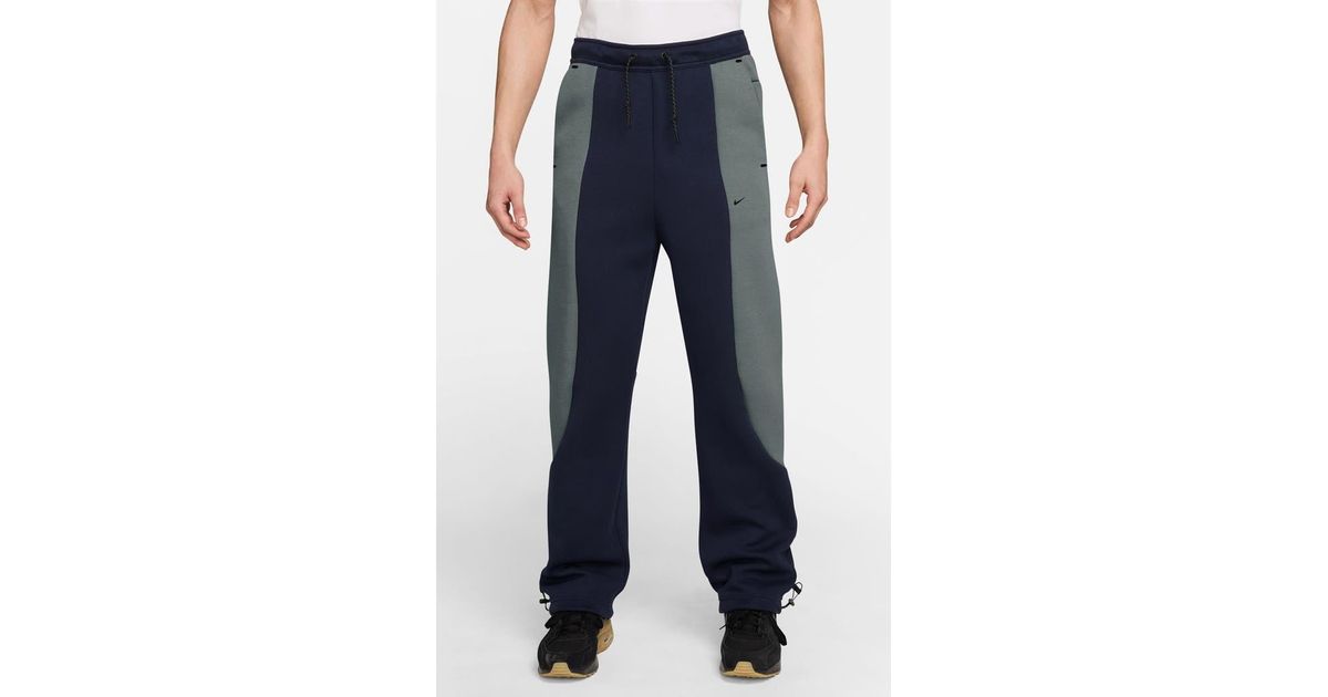 Nike Tech Fleece Two Tone Joggers in Blue for Men | Lyst