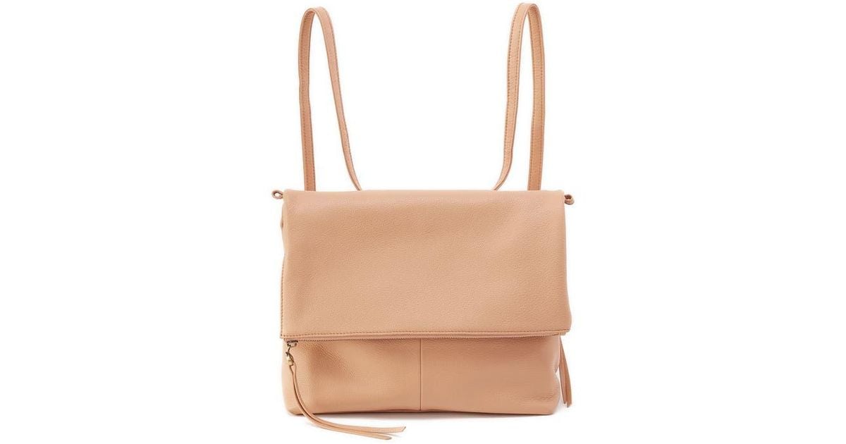 Hobo International Grant Convertible Leather Backpack in Natural | Lyst