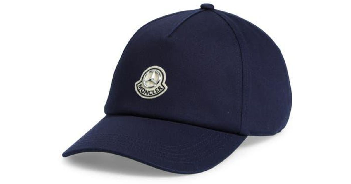 Moncler Genius X Mercedes-Benz By Nigo Baseball Cap in Blue for Men | Lyst