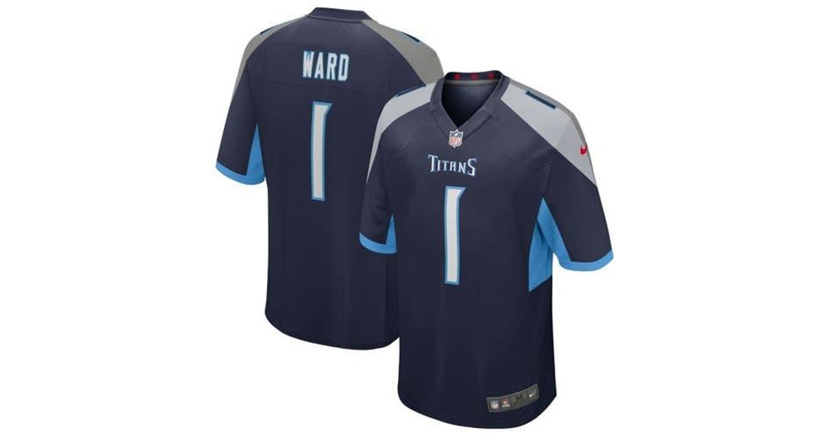 Nike Cameron Ward Tennessee Titans 2025 Nfl Draft First Round Pick Alternate Game Jersey in Blue ...