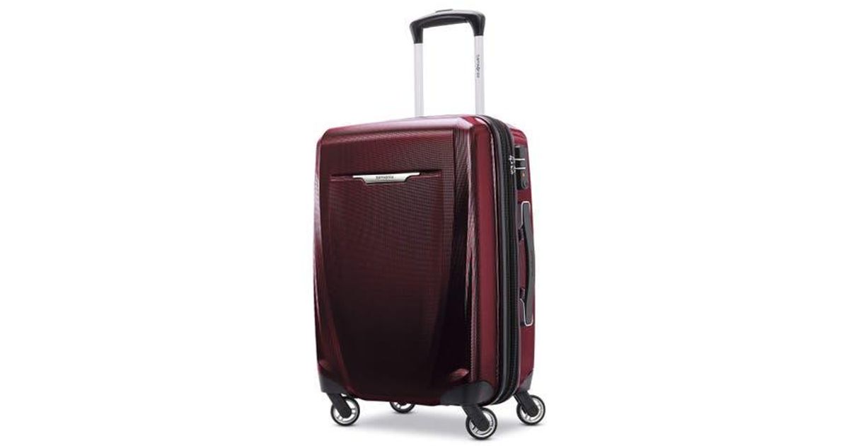 Samsonite Winfield 3 Dlx Carry-On Spinner in Purple | Lyst