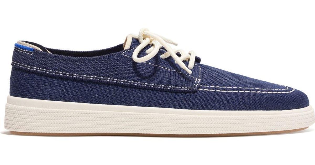 Rothy's The Ravello Boat Shoe in Blue for Men | Lyst