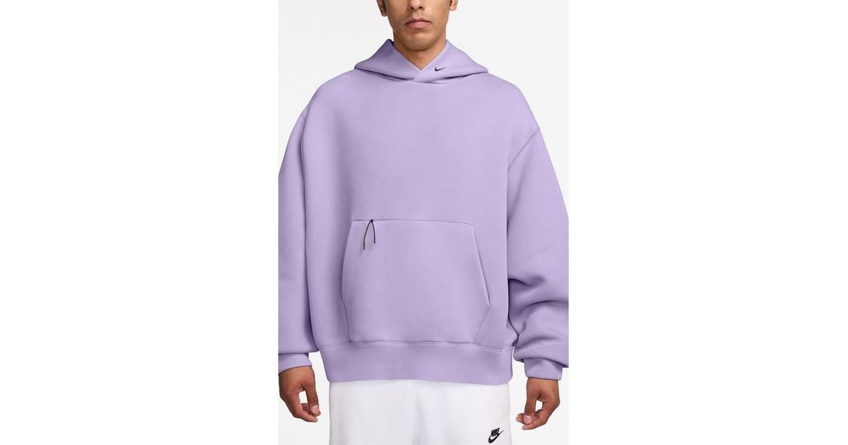 Nike Tech Fleece Hoodie in Purple for Men | Lyst