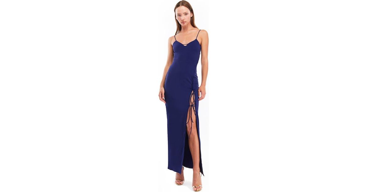MOTHER OF ALL Nancy Maxi Dress in Blue | Lyst