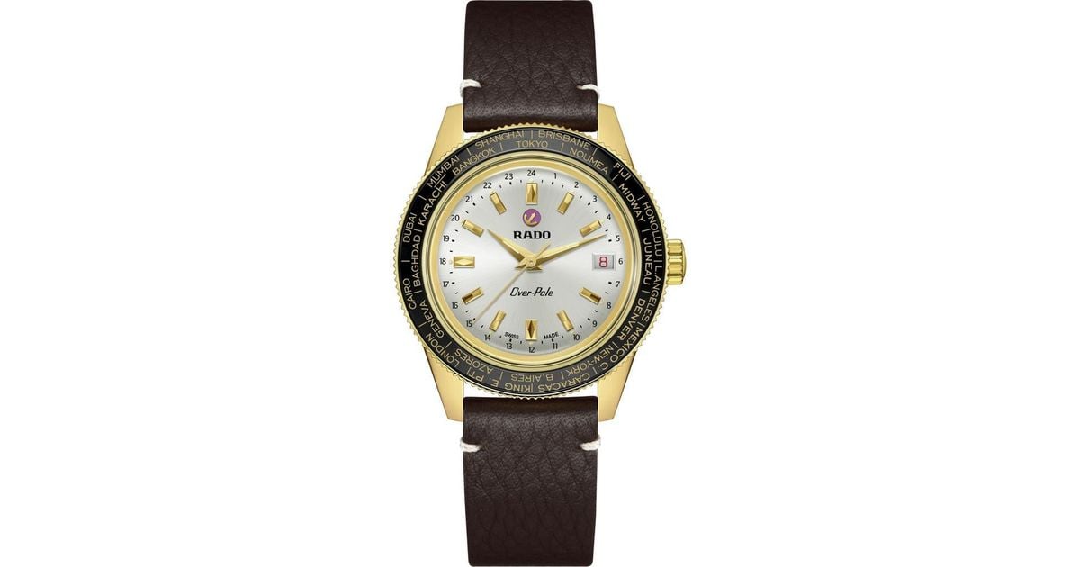 Rado Captain Cook Over-Pole Gmt Automatic Watch, 39Mm in Metallic | Lyst