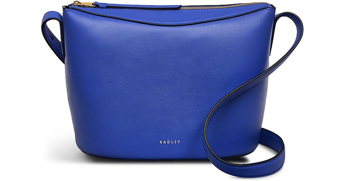 Radley The Kensal Ziptop Crossbody Bag in Blue | Lyst
