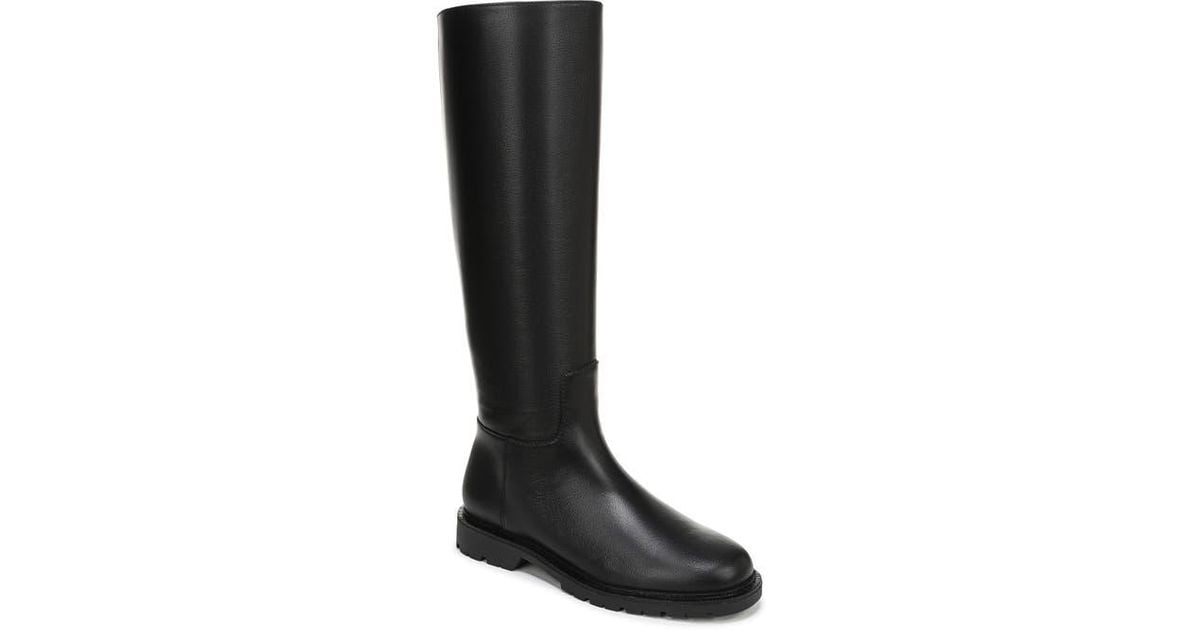 Vince Sibelle Knee High Boot in Black | Lyst