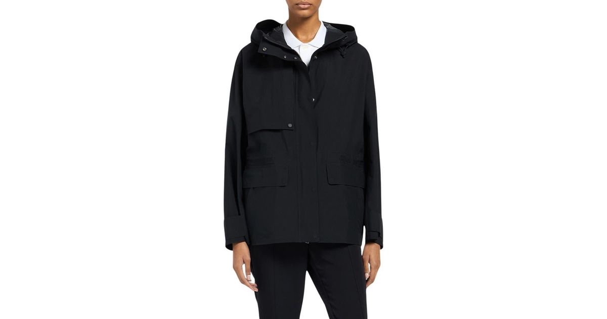 Moose Knuckles Laurier Waterproof Ripstop Jacket in Black | Lyst