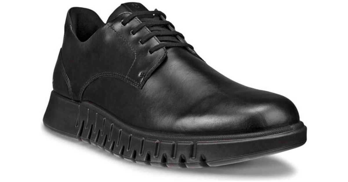 Ecco Gruuv Hybrid Derby in Black for Men | Lyst