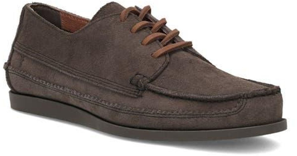 Frye Mason Moc Toe Derby in Brown for Men | Lyst
