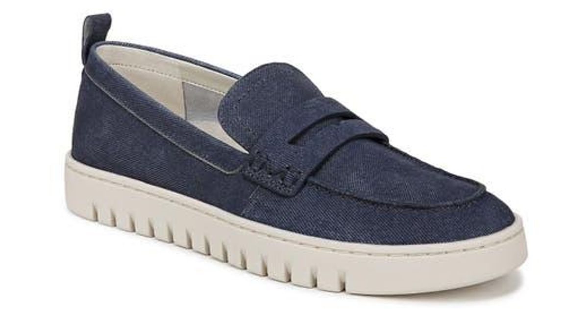 Vionic Uptown Hybrid Penny Loafer in Blue | Lyst