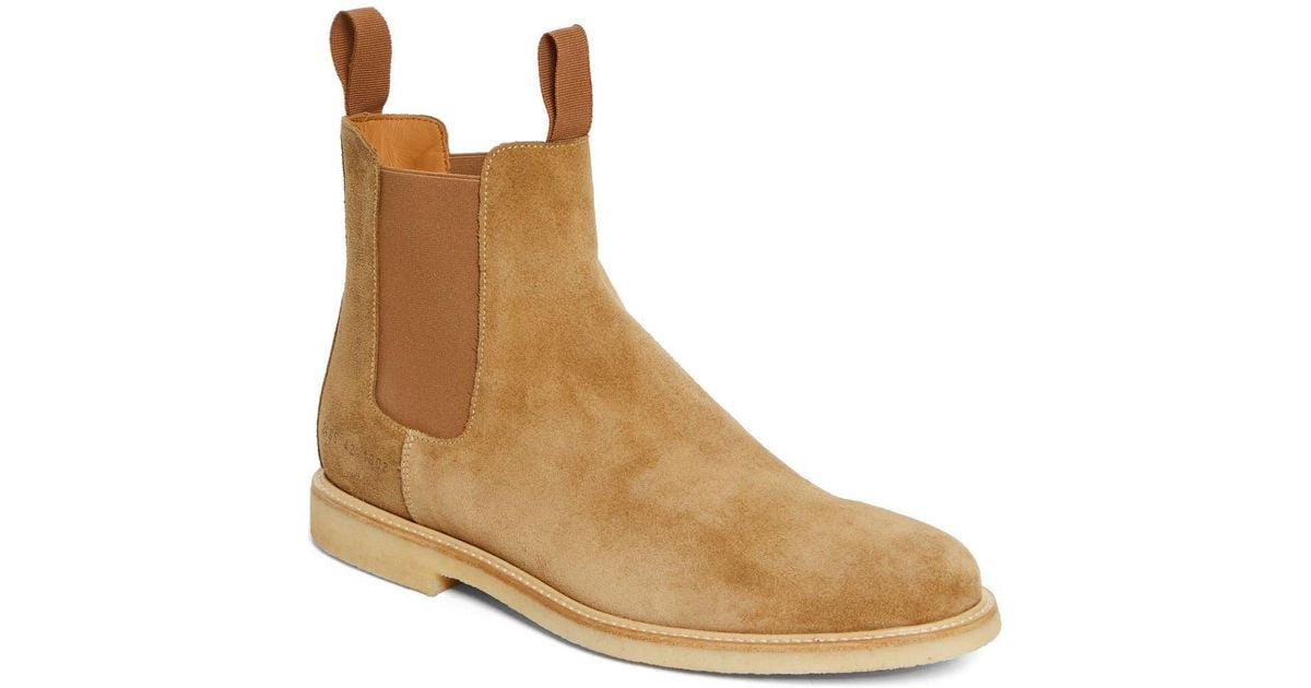 Common Projects Classic Chelsea Boot in Brown for Men | Lyst