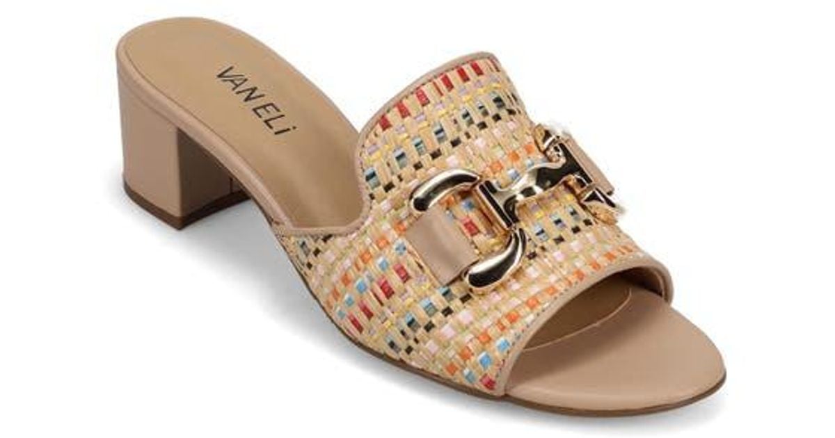 Vaneli Oksana Block Heel Sandal | Lyst