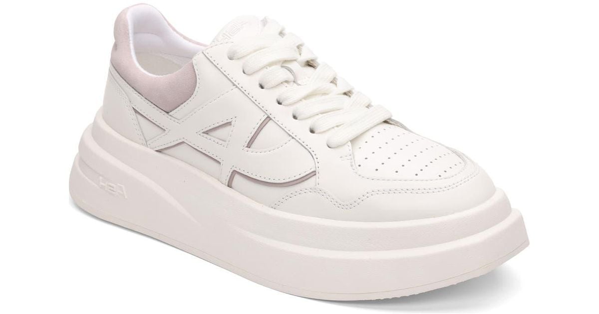 Ash Icone Platform Sneaker in White | Lyst