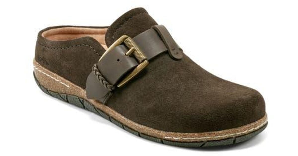 Earth Eras Clog in Brown | Lyst