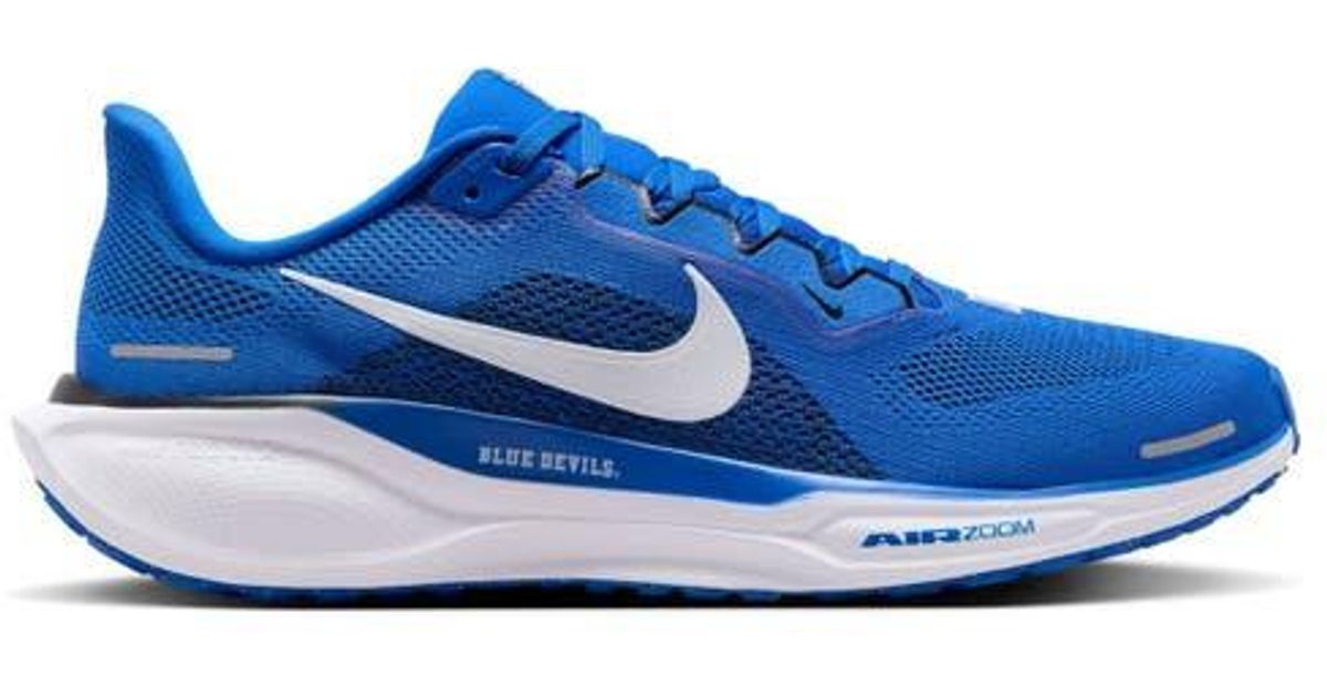 Nike Duke Devils Zoom Pegasus 41 Running Shoes in Blue | Lyst