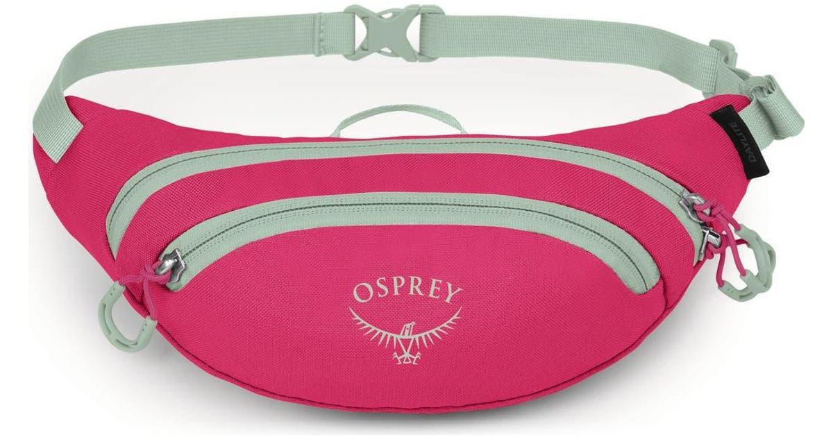 Osprey Mini Daylite Water Repellent Belt Bag in Pink | Lyst
