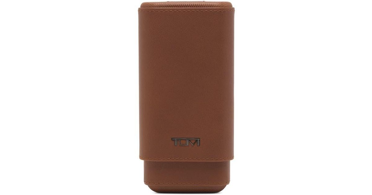 Tumi Leather Cigar Case in Brown | Lyst