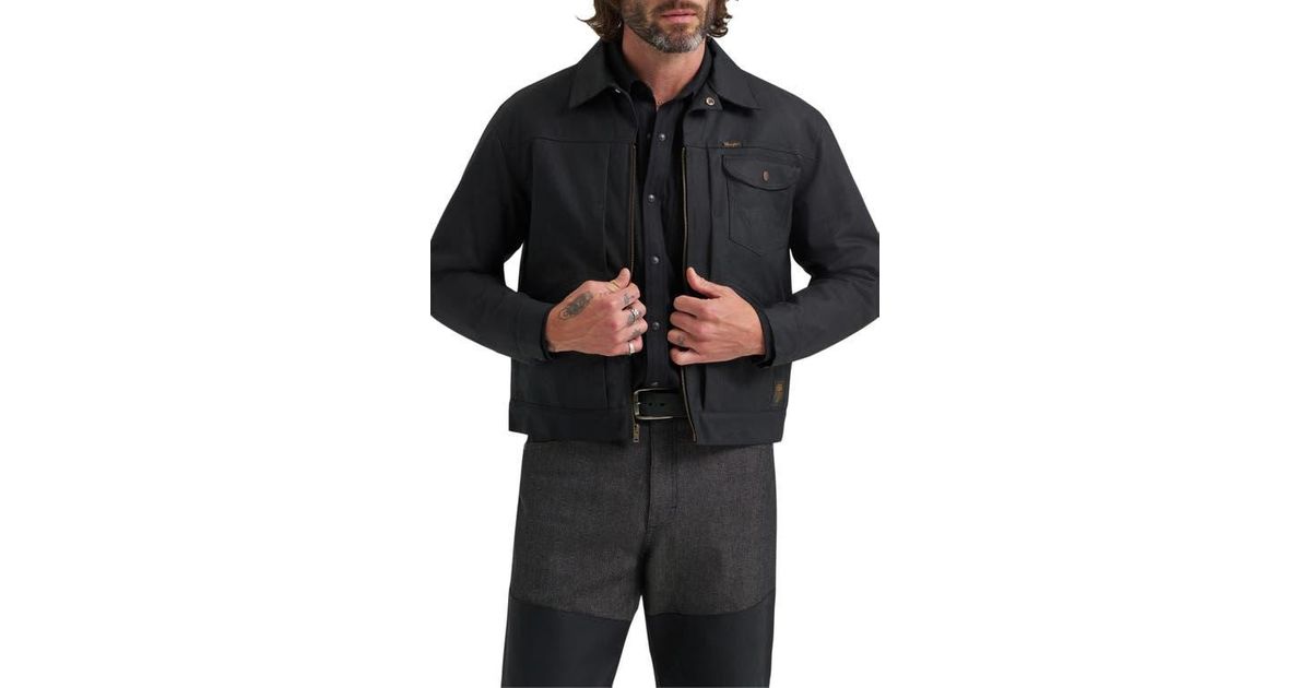 Wrangler Filson X Archival Adventure Jacket in Black for Men | Lyst