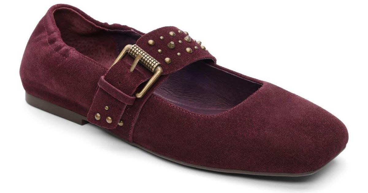 Ash Beverly Mary Jane Flat in Red | Lyst