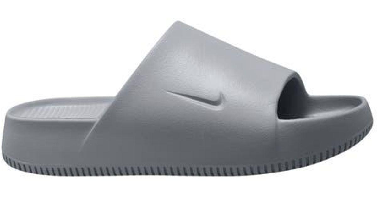 Nike Calm Slide Sandal in Gray for Men | Lyst