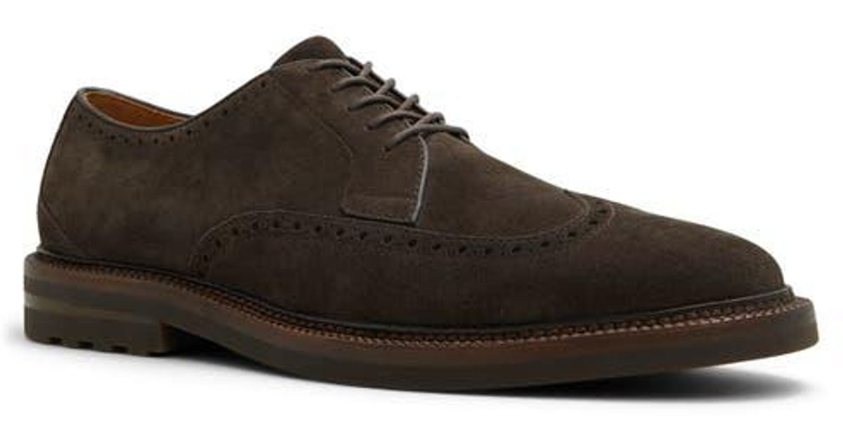 Brooks Brothers Ellington Wingtip Derby in Brown for Men | Lyst