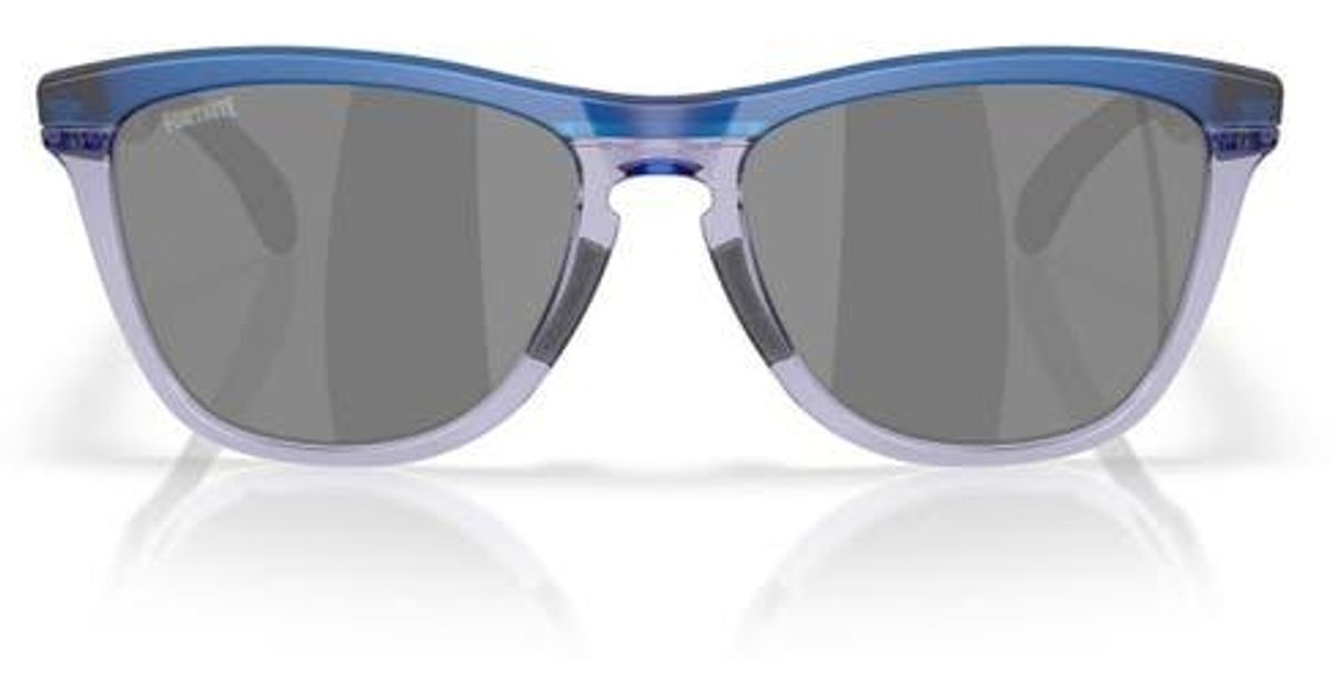 Oakley X Fortnite Brite Bomber Frogskins Range 55Mm Prizm Polarized ...