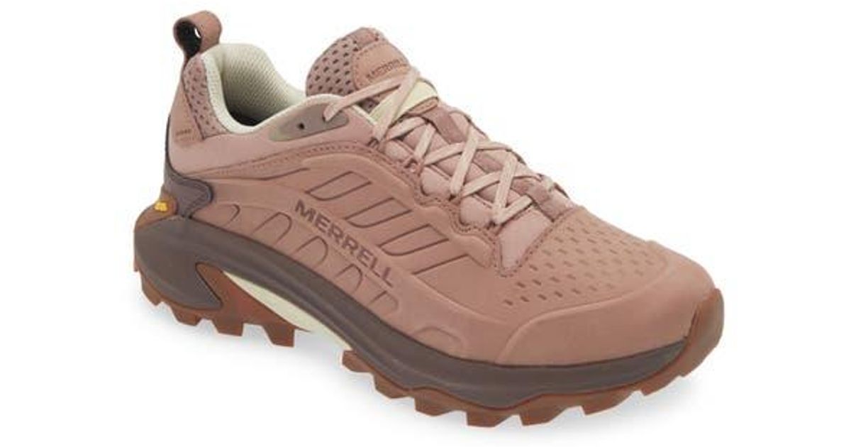 Merrell Moab Speed 2 Waterproof Hiking Shoe in Brown | Lyst