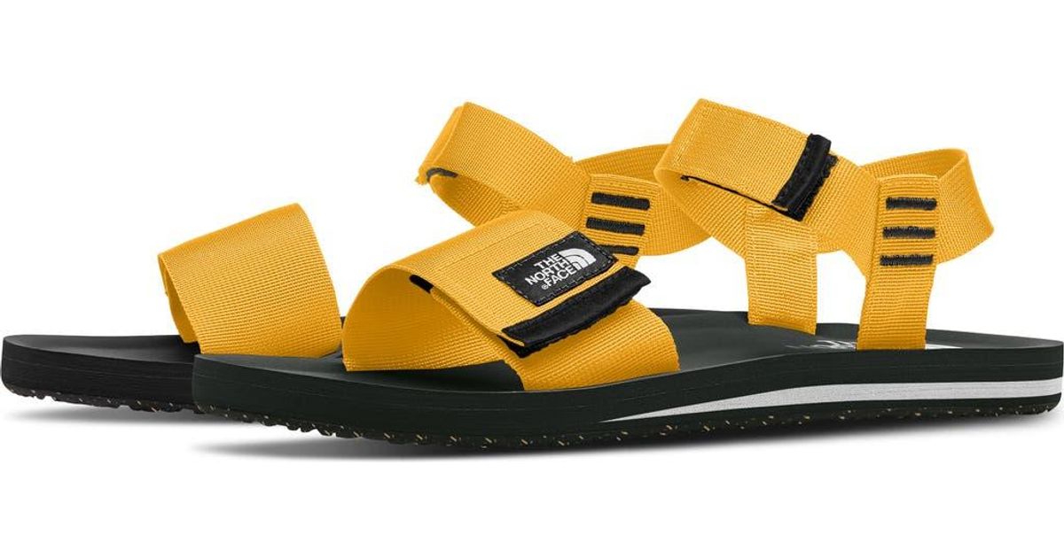 The North Face Skeena Recycled Nylon Sandal in Yellow for Men | Lyst