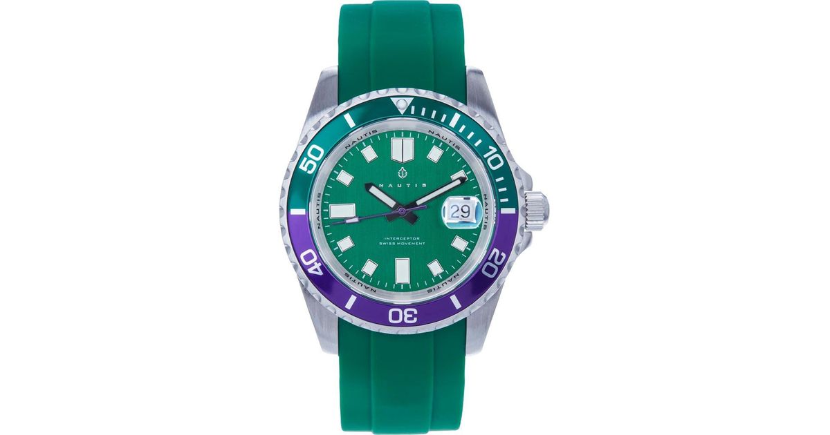 Nautis Interceptor Box Set With Interchangable Bands And Date Display ...