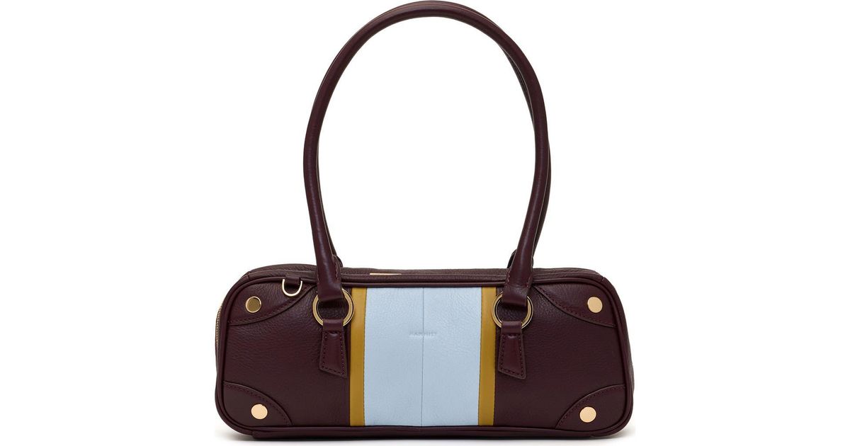 Hammitt Small Meredith Leather Shoulder Bag in Purple | Lyst