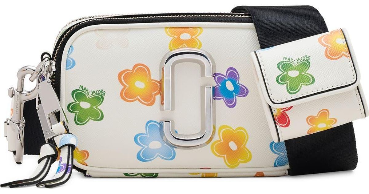 Marc Jacobs The Wild Daisy Snapshot Bag in Blue | Lyst