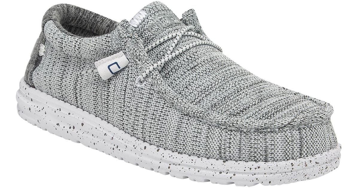 Hey Dude Wally Slip-on in Gray for Men | Lyst